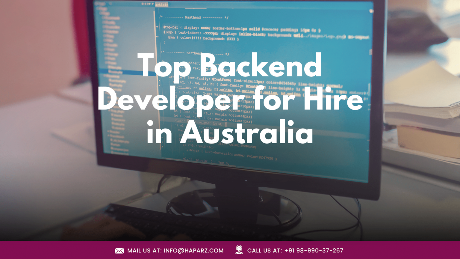 Top Backend Developer for Hire in Australia